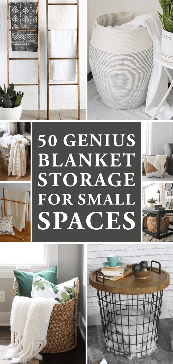 50 Genius Blanket Storage for Small Spaces – Protasm