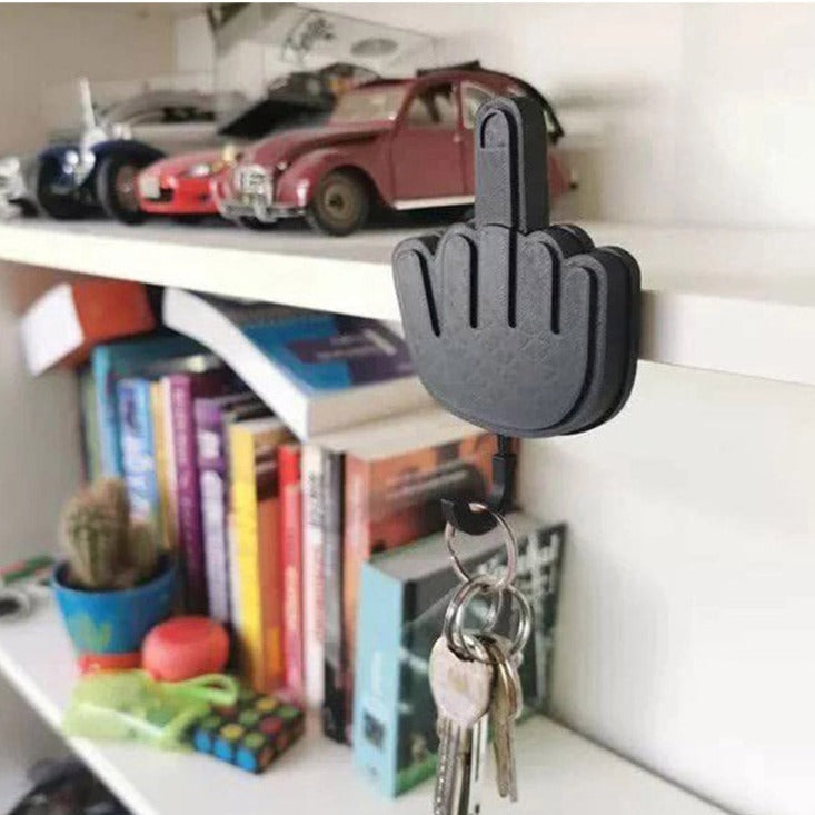 Middle Finger Wall Key Hook – Protasm