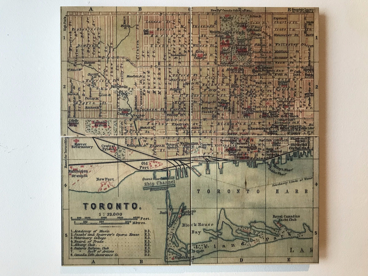 Toronto Street Map 2 – Protasm
